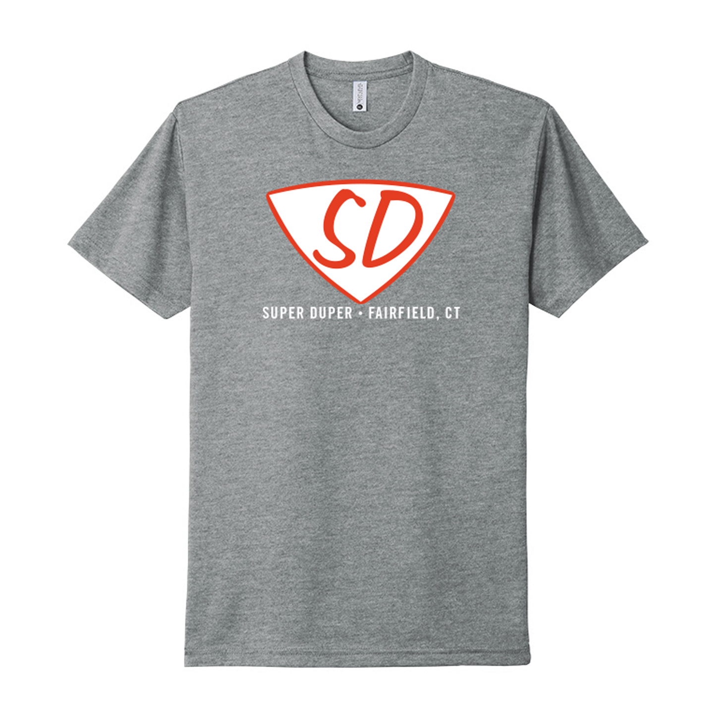 Adult T-Shirt (Grey) - Super Duper Food Trucks Catering